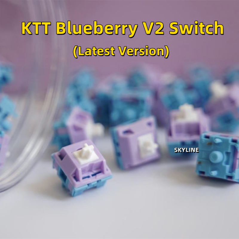 【In Stock】 KTT Blueberry Linear Switch V2 New Upgraded Version Rgb 5 ...