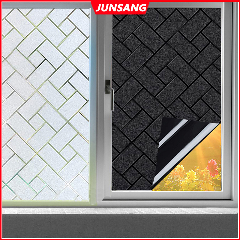 Frosted Window Film Stickers Static Cling Decorative Privacy Film Non ...