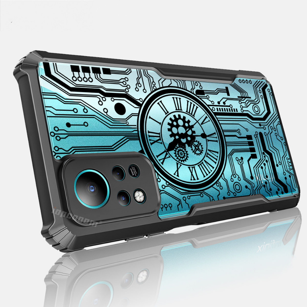 [New] Mechanical watch clock diagram phone Case Infinix HOT 12 12i 11S ...