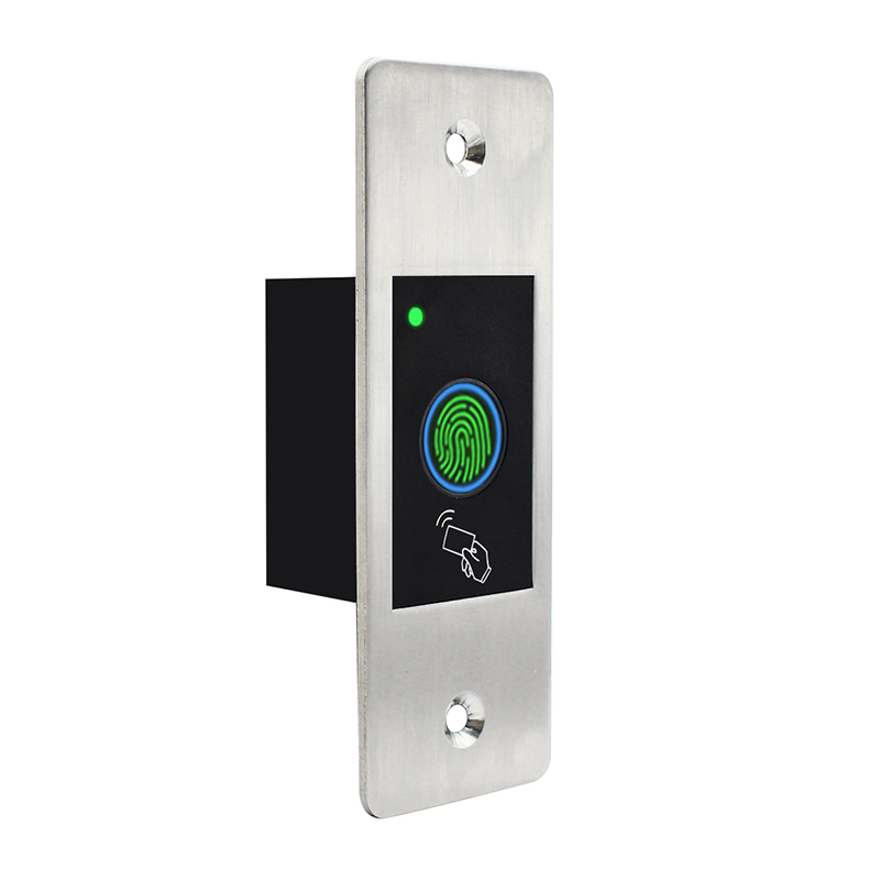 Standalone Flush-mounted RFID & Fingerprint scanner door access control ...