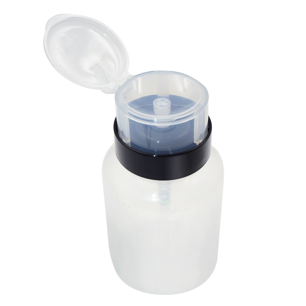 Push Type Fiber Optic Endface Cleaning Alcohol Dispensing Pump Empty ...