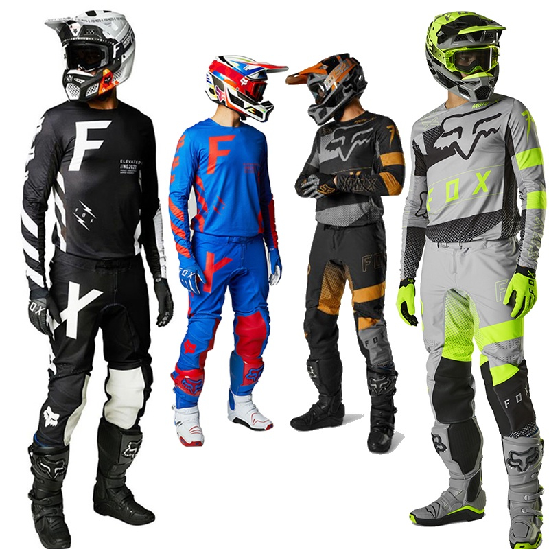 FOX Racing 2022 New Motocross Racing Suits Motorcycle Riding Clothing ...