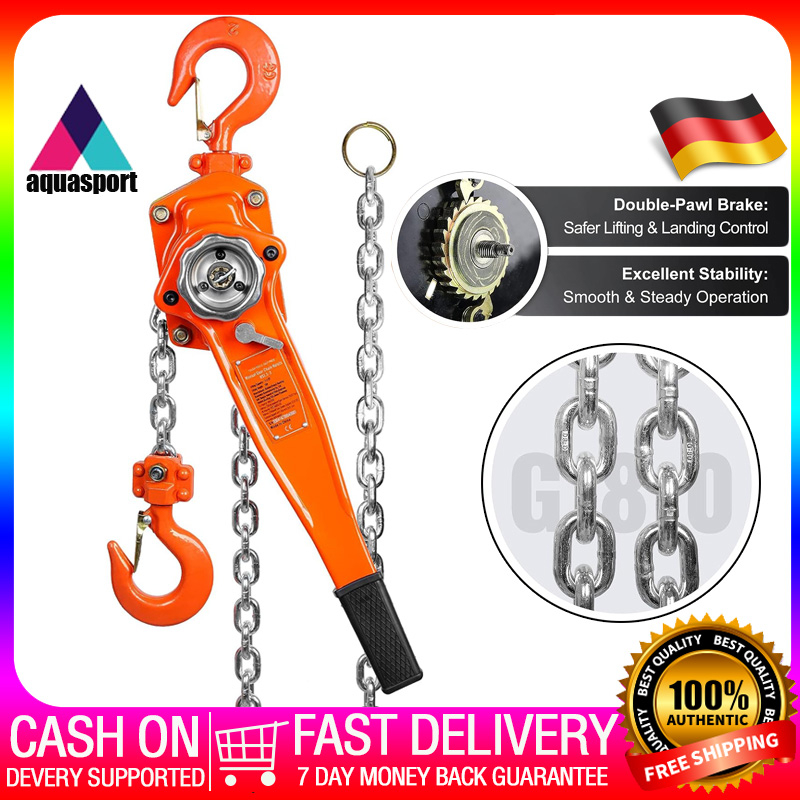 Yoqu 3T Manual Lifting Chain Lever Block Hsz Type Small Pulley Block ...