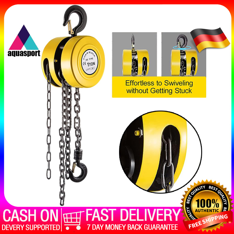 Yoqu 3T Lifting Chain Lever Block Hsz Type Small Manual Lifting Pulley ...