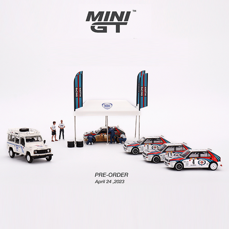 MINI GT 1:64 Model Car Lancia Delta HF 1992 Rally MonteCarlo Winner ...