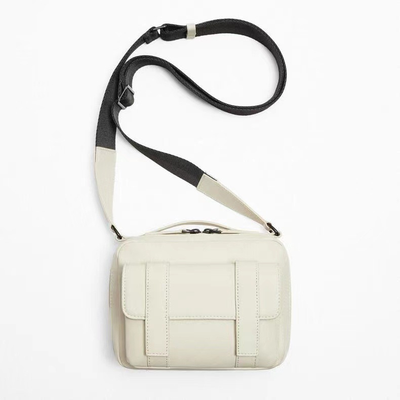 Z Home New Product Men's Bag Men's Bag White Shoulder Messenger Bag ...
