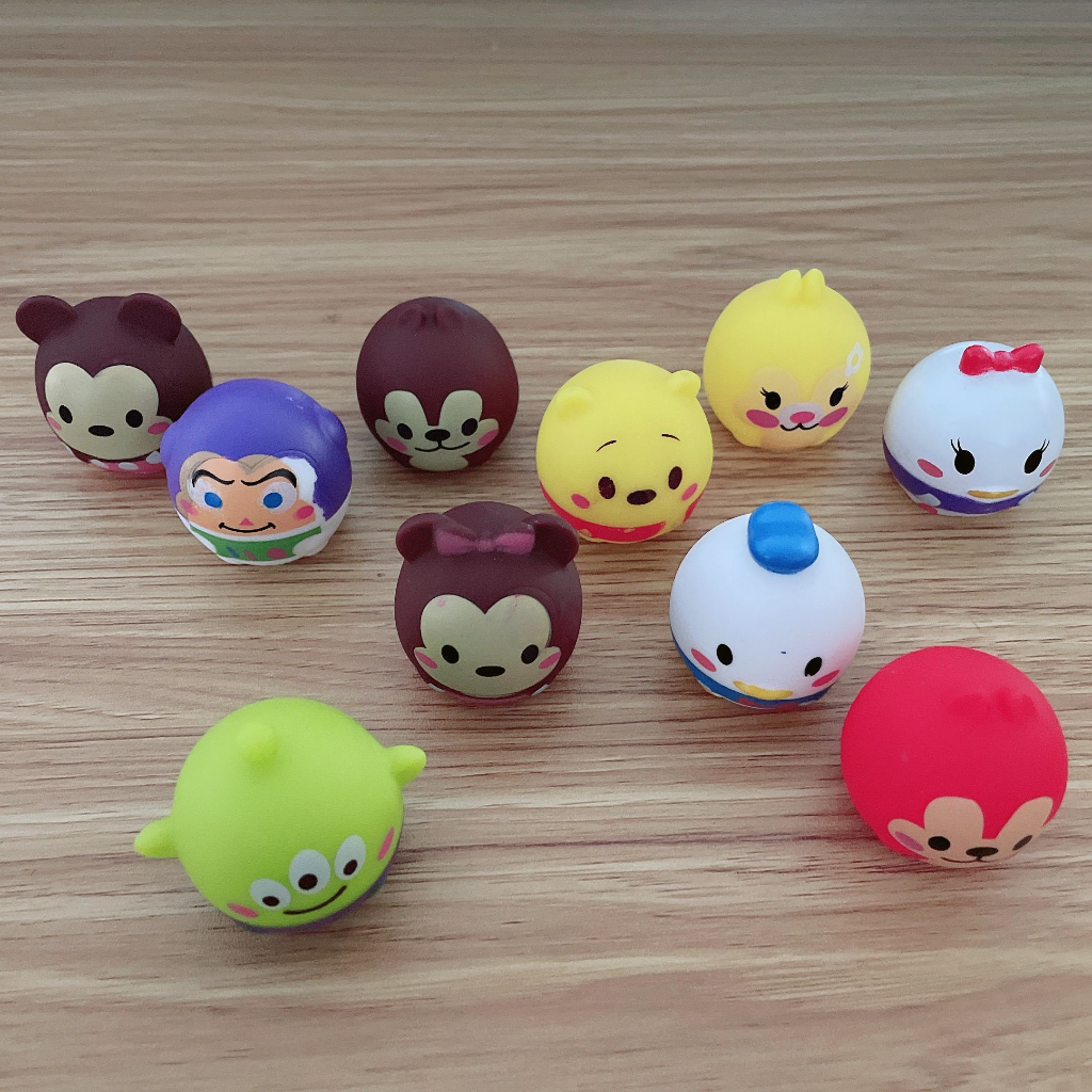 10Pcs/Set 4cm Disney Figure Toy Mini Bean Toy Store Alien Buzz Lotso ...