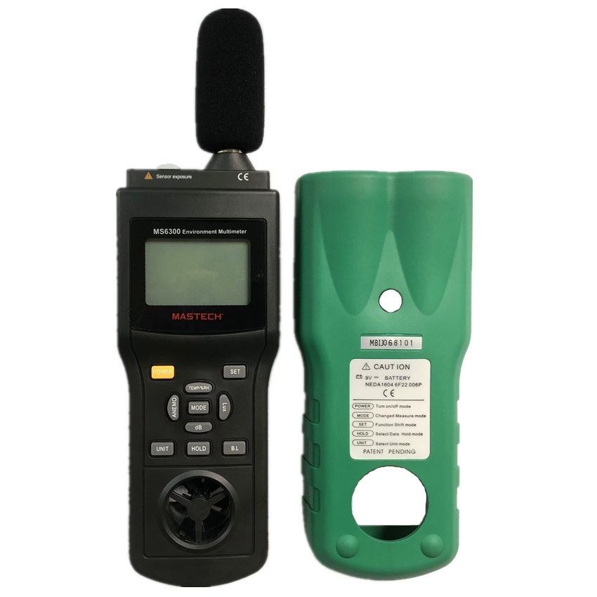 ZumTek MASTECH MS6300 Digital Multifunction Environment Meter ...
