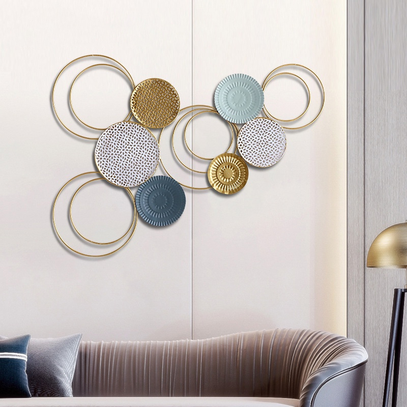 AIMI Modern Metal Wall Decoration For Living Room Creative Wall Decor ...