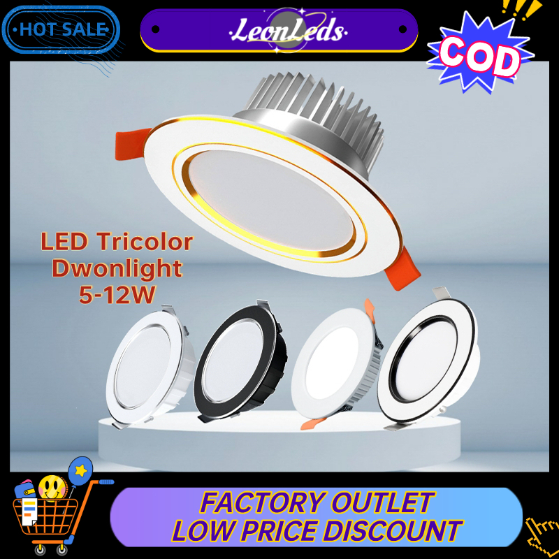 High Brightness LED Downlight Ceiling Light Tritone Light High Quality ...