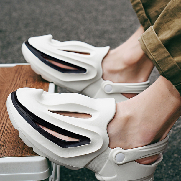 WOWQ Coconut Cave Ventilated Shoes Men's Outdoor Sport Beach Slippers ...