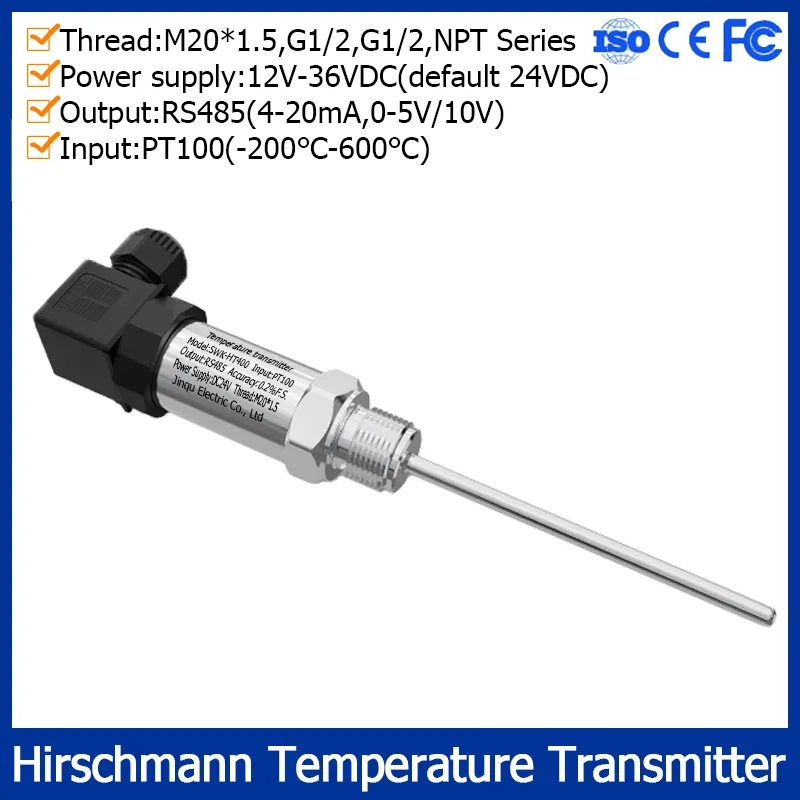 Intelligen Temperature Transmitter PT100 Thermistor 150C 200C ...