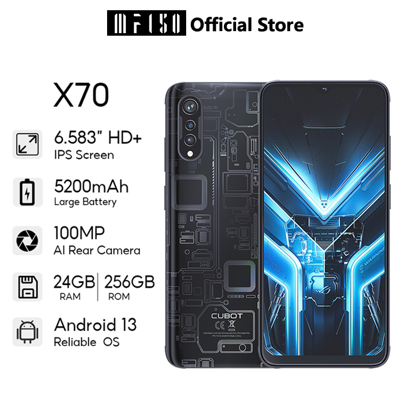 IIIF150 CUBOT X70 Helio G99 Octa-Core 120Hz 6.583 Inch Screen ...