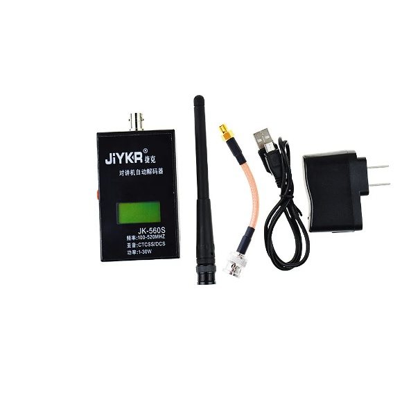 JK-560S Frequency Counter Detector Reader 1-30W 100-520mHz CTCSS/DCS ...