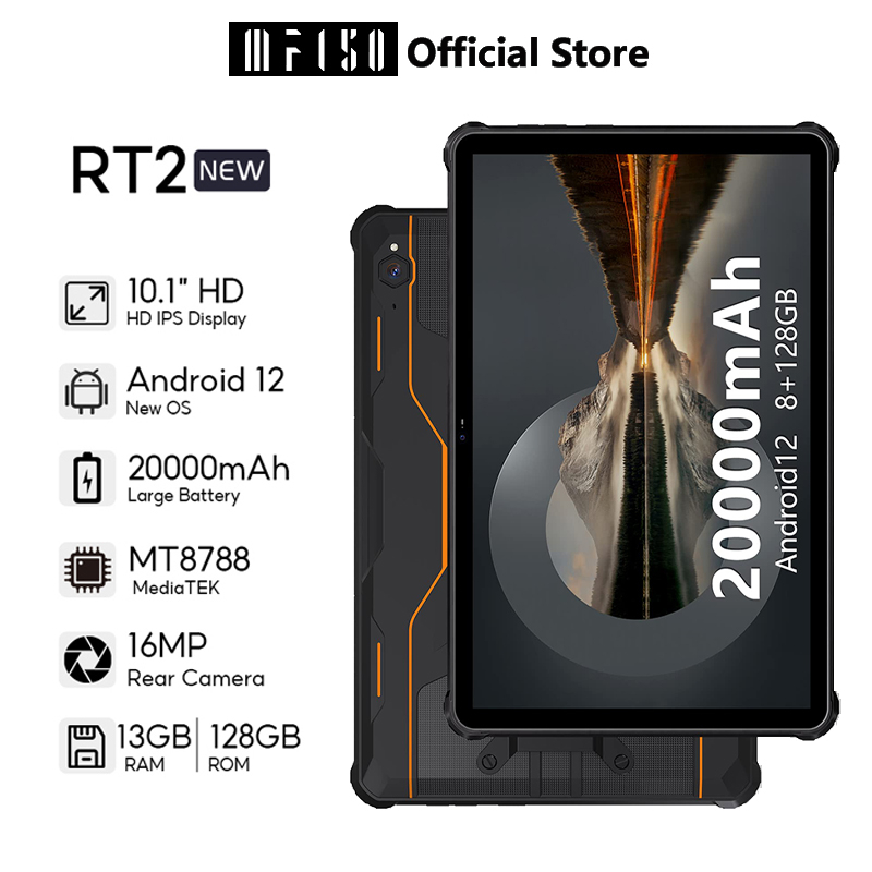 OUKITEL RT2（10.1inch FHD+ 20000mAh Octa Core 13GB+128GB IP68 Android 12 ...