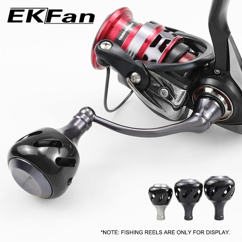 EKfan 29/35/40mm Aluminum alloy Fishing Reel Knob for 7x4x2.5 abu Daiwa ...