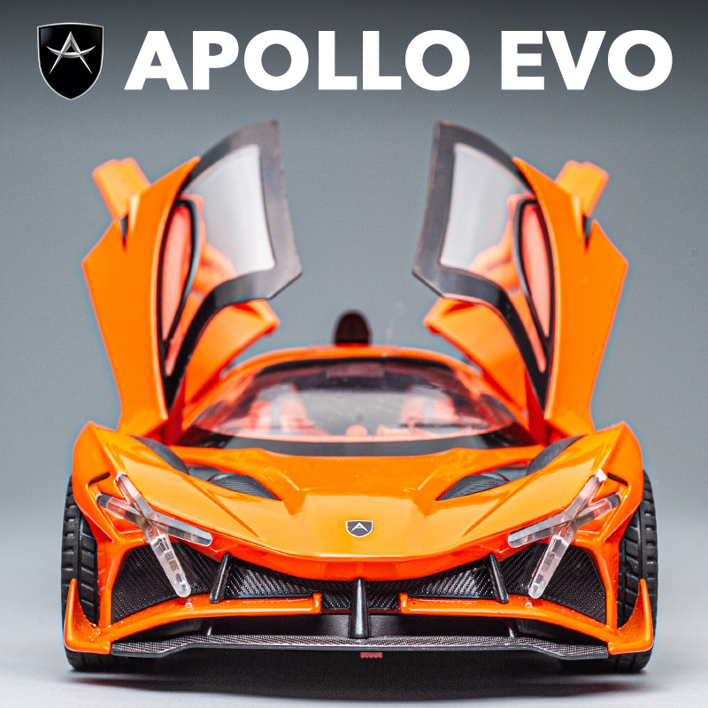 Diecast car 1:24 Apollo Project EVO Car Models Alloy Diecast Toy ...