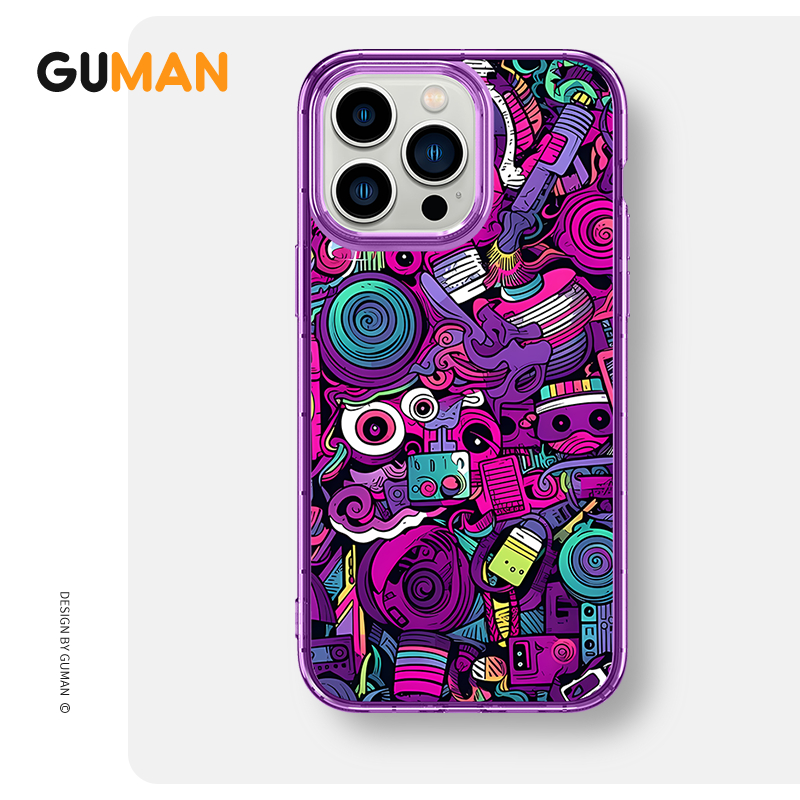 GUMAN Soft Transparent Cute Funny Aesthetic Shockproof Phone Case ...
