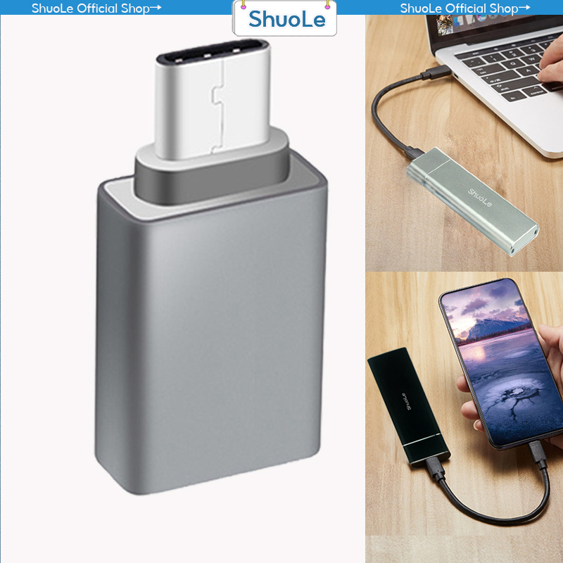 ShuoLe USB Type C OTG Adapter USB C to USB 3.0 | Shopee Philippines