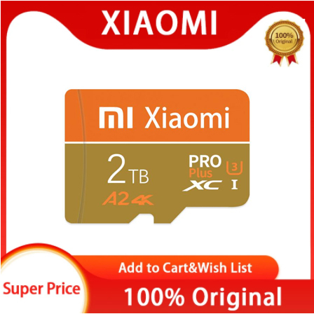 Xiaomi Micro SDXC Memory Card A2 Pro Plus TF card 1TB 2TB Memory ...