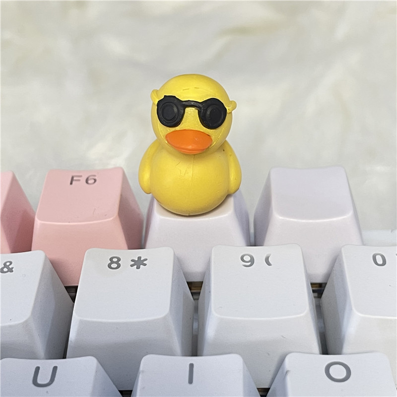 Cartoon Duck Cross Mechanical Keyboard Keycap ESC Replacement ...