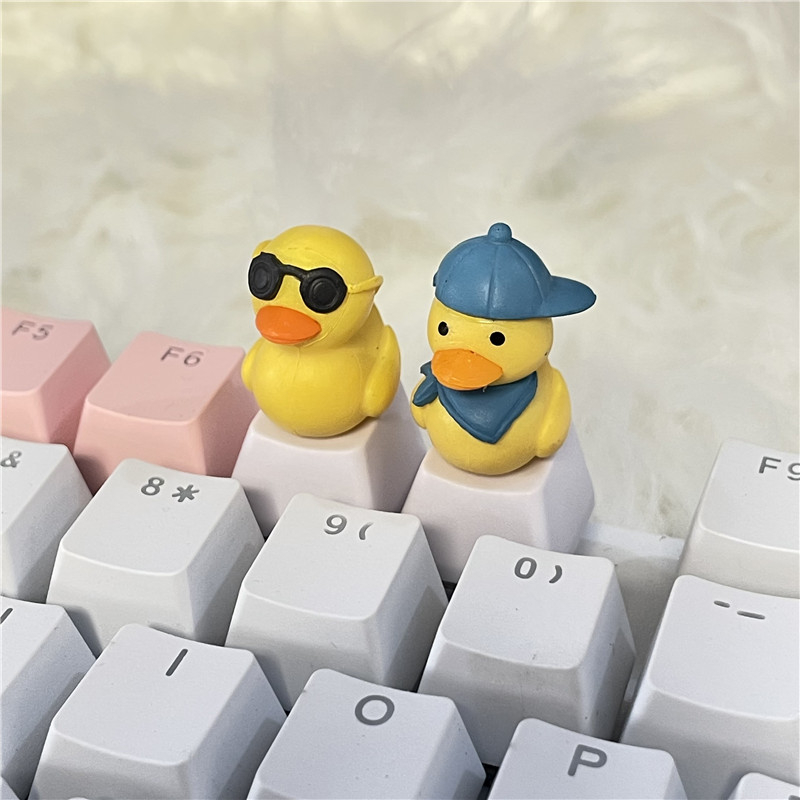 Cartoon Duck Cross Mechanical Keyboard Keycap ESC Replacement ...