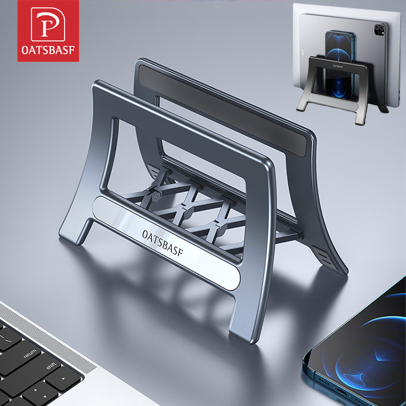 OATSBASF Vertical Laptop Stand Desktop Gravity Holder | Shopee Philippines