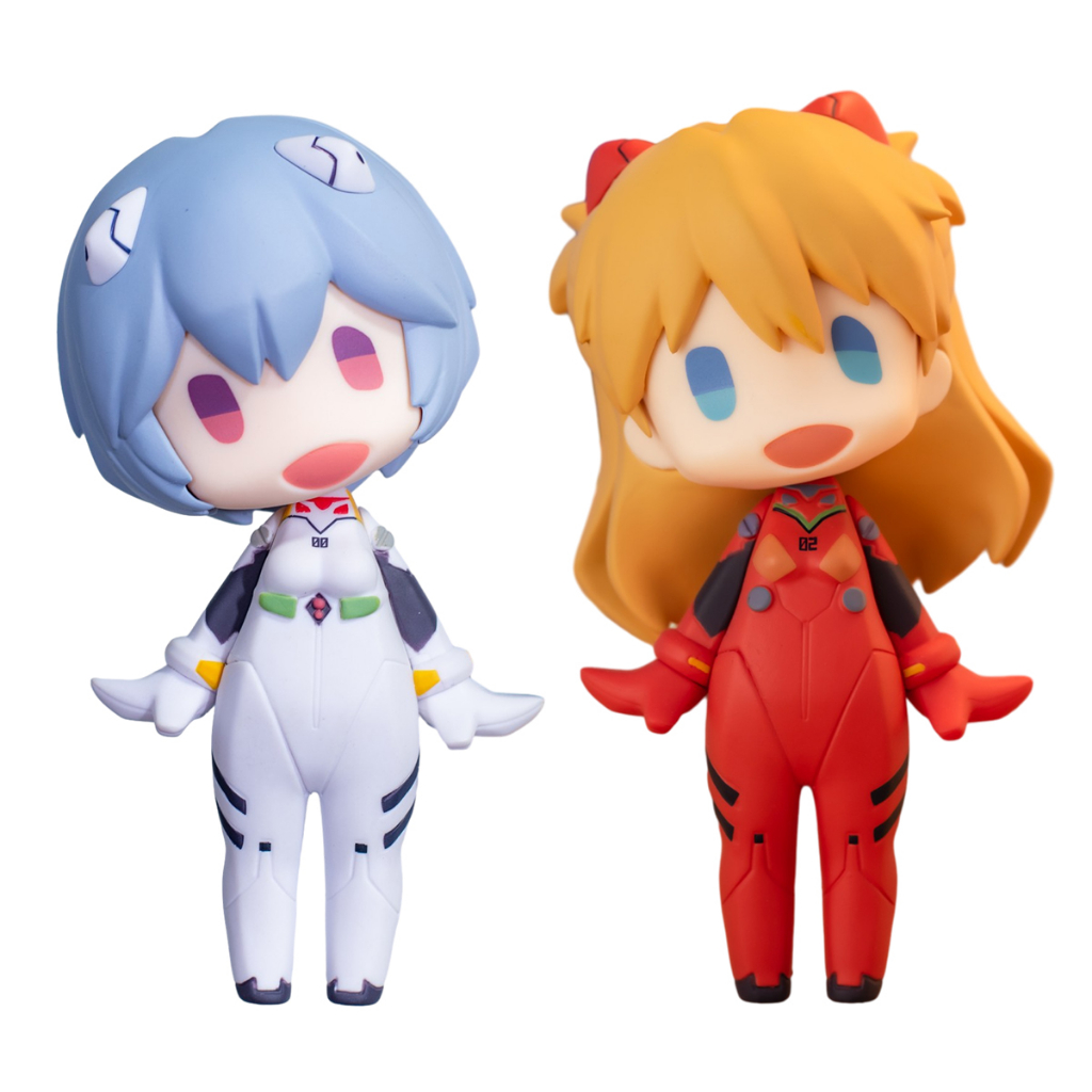 10CM Neon Genesis Evangelion Asuka Langley Soryu Rei Ayanami Chibi ...