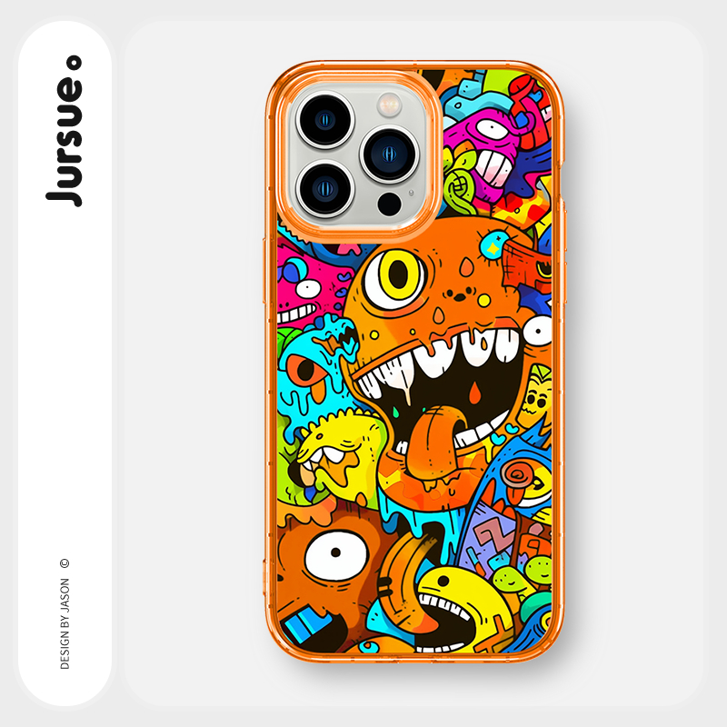Soft Transparent Cute Funny Aesthetic Shockproof Phone Case for iPhone ...