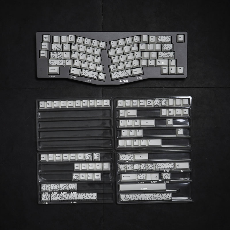 GMK Canyon Keycaps PBT keycaps Five Dye Sublimation Cherry Profile ...