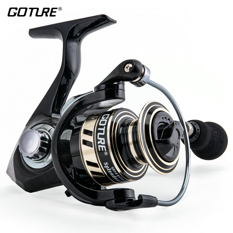 GOTURE SPLENDOUR Spinning Fishing Reel 3000 Series Lightweight 5.2:1 ...