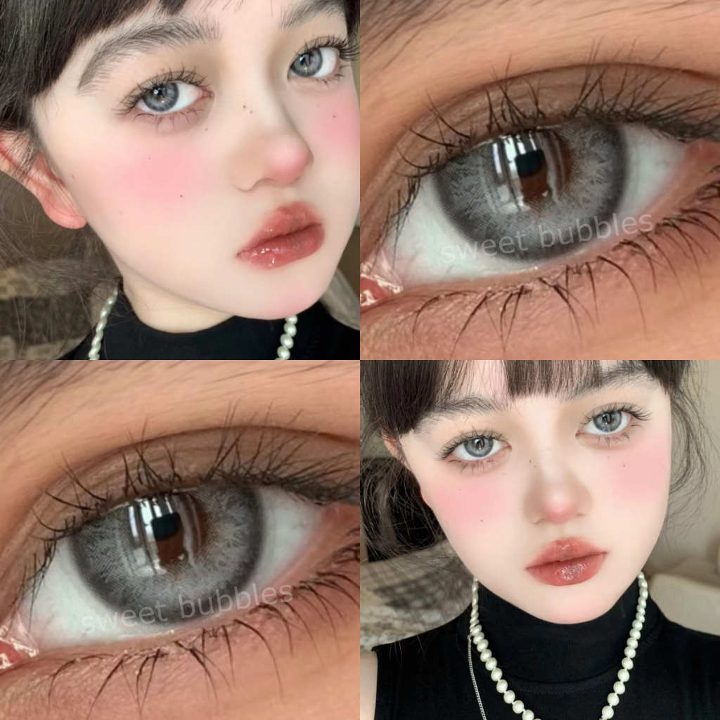 Sweet bubbles Barbie Gray Contact Lenses for Eyes OMG Contact Lens ...