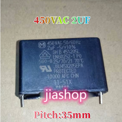 1pcs Original 450VAC 50/60Hz 2uF 45120SL EN60252-1 Daikin air ...