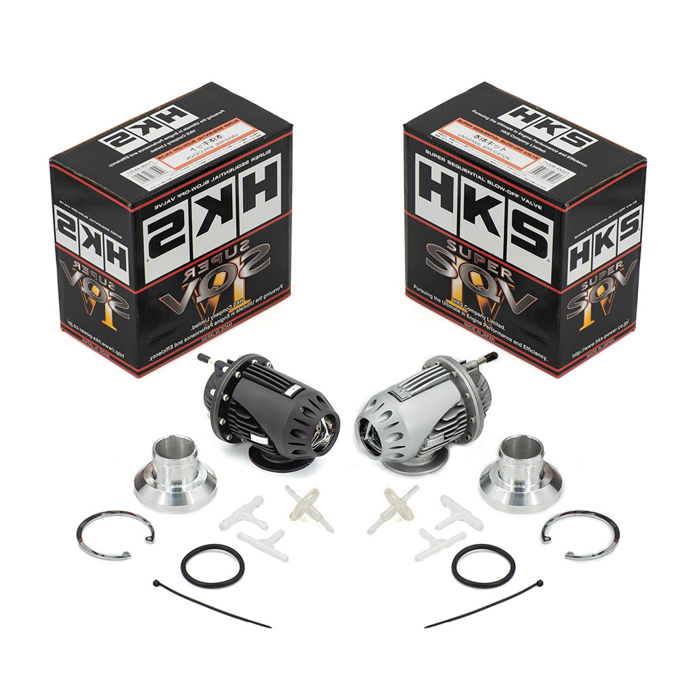 HKS BLOW OFF VALVE BOV SUPER SQV4 IV 25/34MM Black or Silver Color With ...