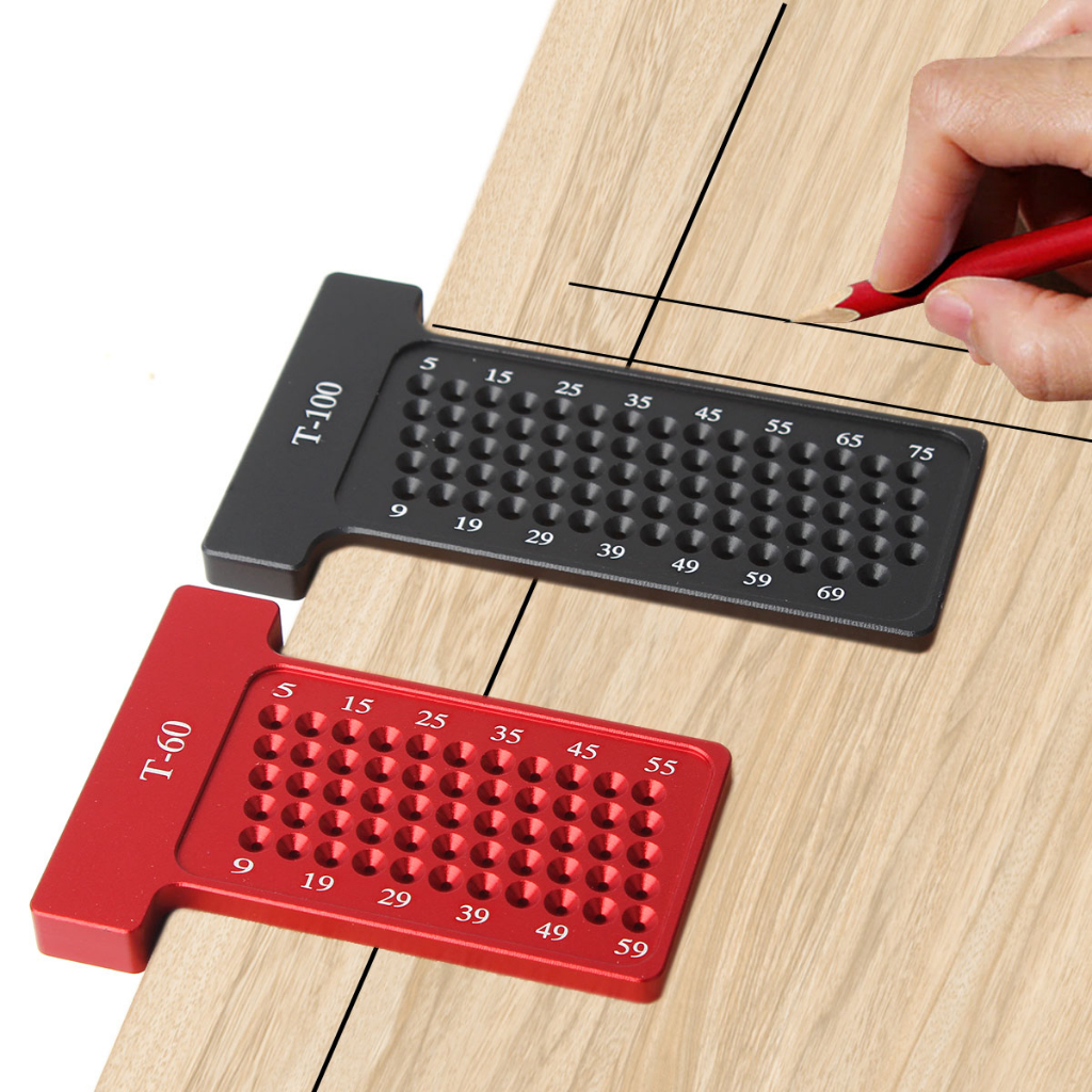 1Pc T60/T100 Precision Woodworking Scriber Square Marking T Ruler ...