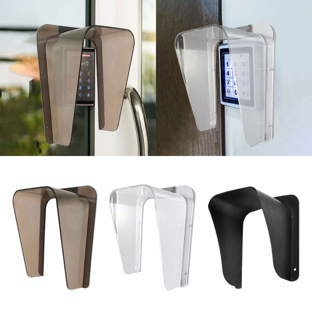 Rainproof Cover Access Control Keypad Waterproof Case Plastic Rain ...
