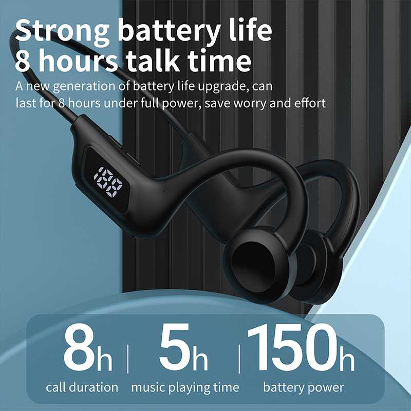 Gudakai Air Conduction Bluetooth Headset 8 Hours Long Battery Life ...
