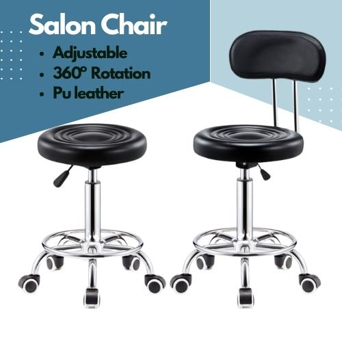 【longfatai.ph】Hydraulic Stool Chair Round Adjustable Stool Salon ...