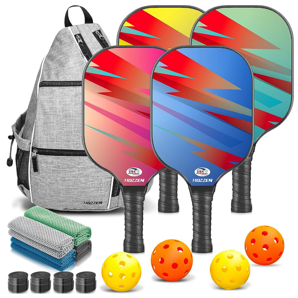 Pickleball Paddles Set of 2/4, USAPA Approved Pickleball Paddles ...