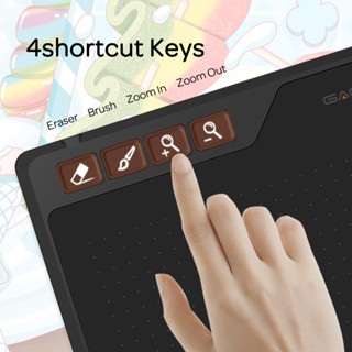 Gaomon S620/S630/S830 Graphics Tablet 6.5 X 4 Inches Pen With Express Keys And Battery-Free ...