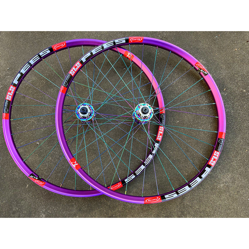 MTB RUJIXU mountain bike wheel 29/27.5/26 inch 120 ring hub Colorful ...