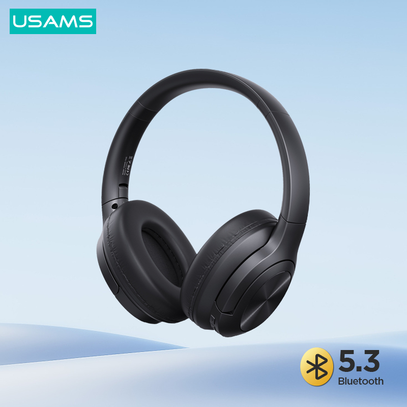 USAMS Wireless Headphones Bluetooth 5.3 Earphones Foldable Gaming ...