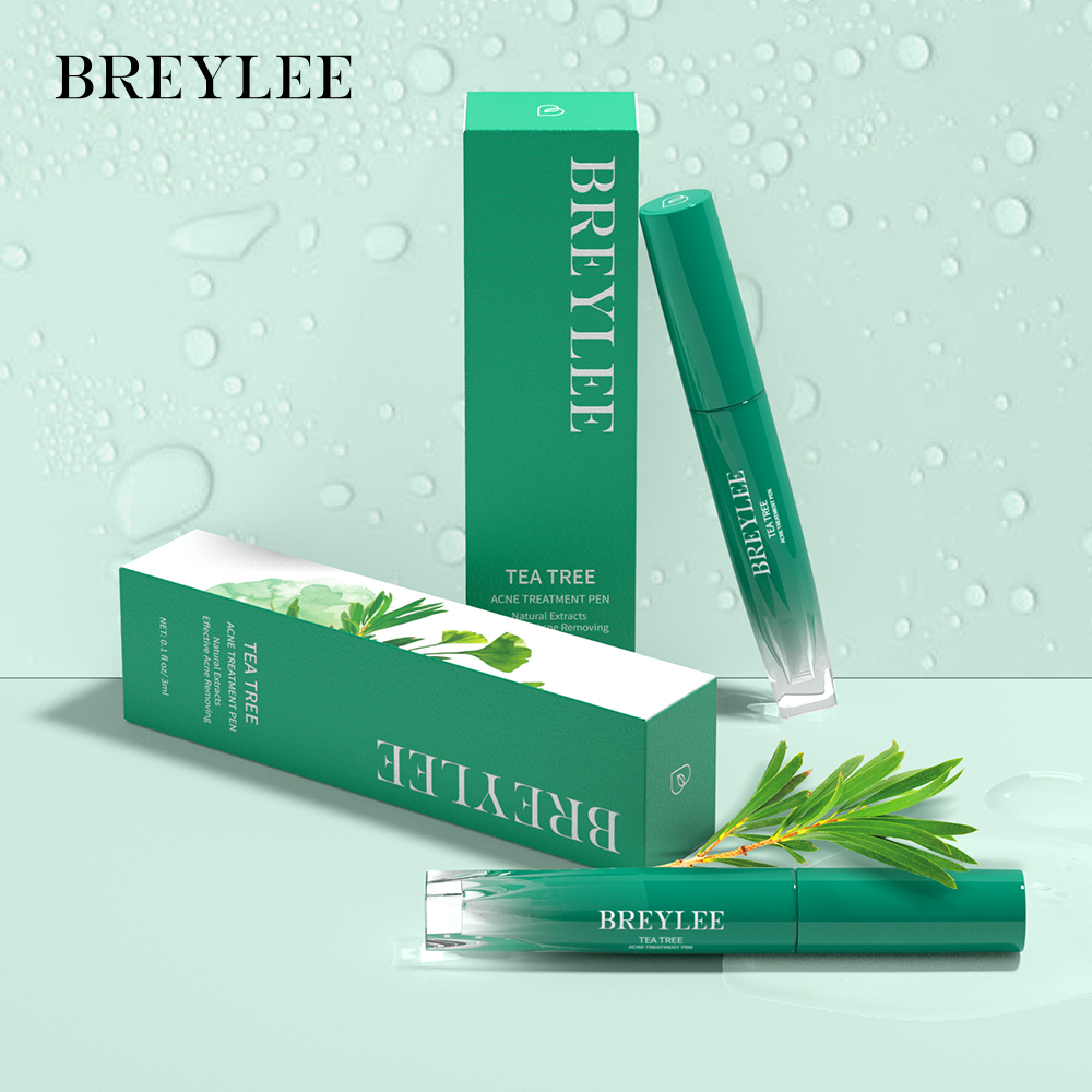 BREYLEE Tea Tree Extract Acne Pen Anti-Acne Anti-Dullness Repair Facial ...