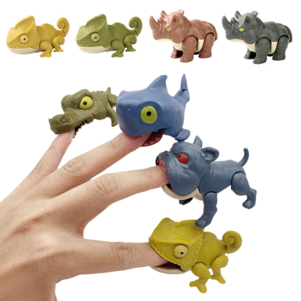 Finger Dinosaur Complex Tyrannosaurus Rex Model Biting Fingertip ...
