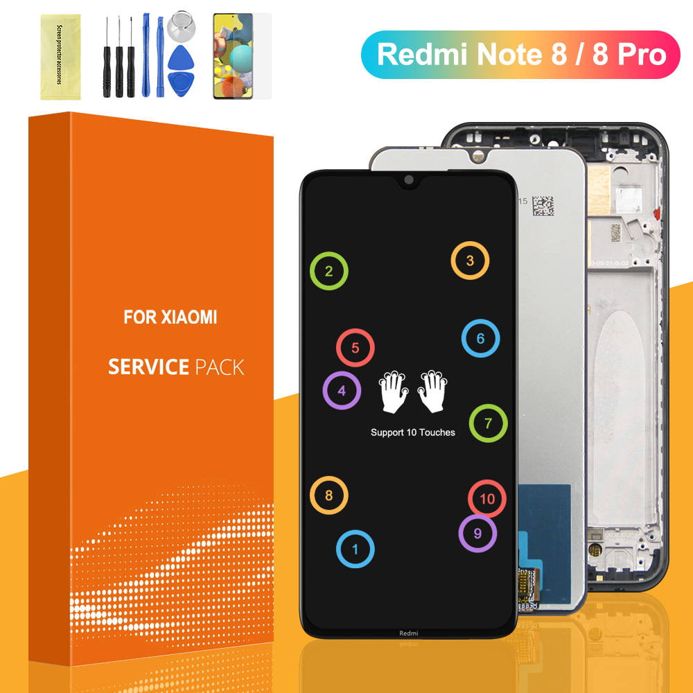 For Xiaomi Redmi Note 8 / Note8 Pro Lcd Display Touch Screen Digitizer ...