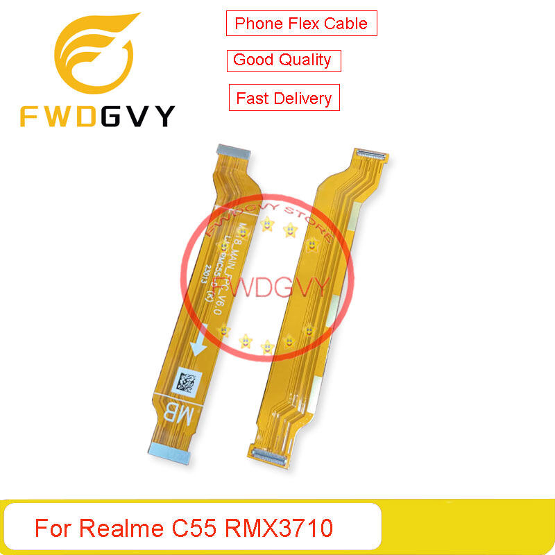 For Realme C55 RMX3710 Main Board Motherboard Connect LCD Flex Cable ...