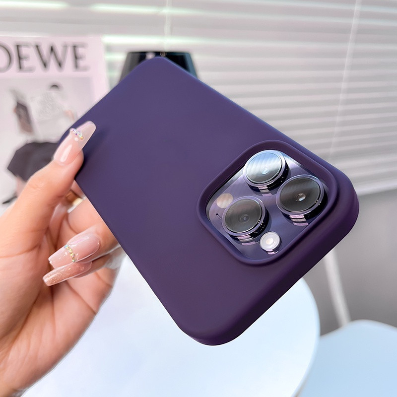 Luxury Liquid Soft Silicone Case for Iphone 13 12 14 Pro Max 14 Plus ...