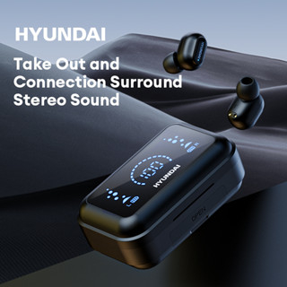 Hyundai HY-T04 Bluetooth Earphone HIFI Stereo Sound Sensitive ...