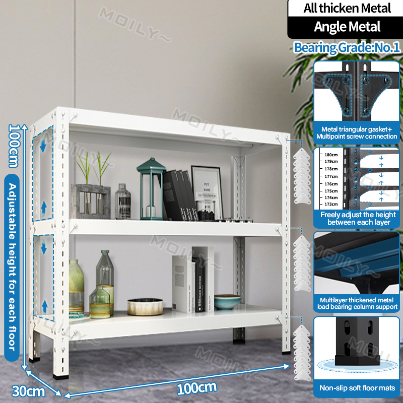 7/6/5 Layer 200*200 Steel Rack Metal Rack Boltless Rack Heavy Duty ...