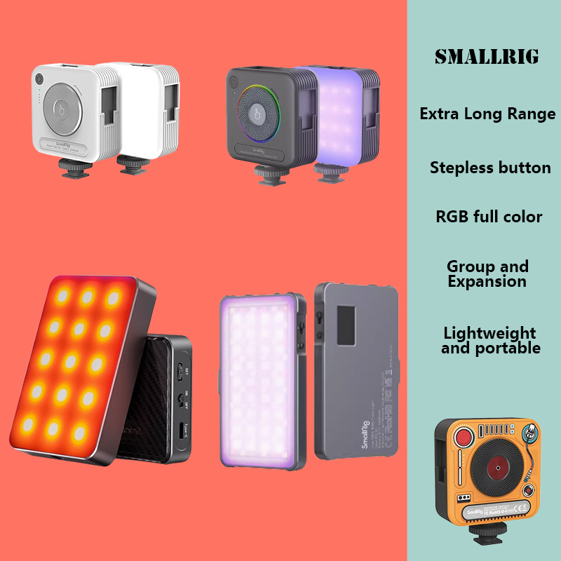Smallrig RGB LED dual color temperature photography, beauty lighting ...